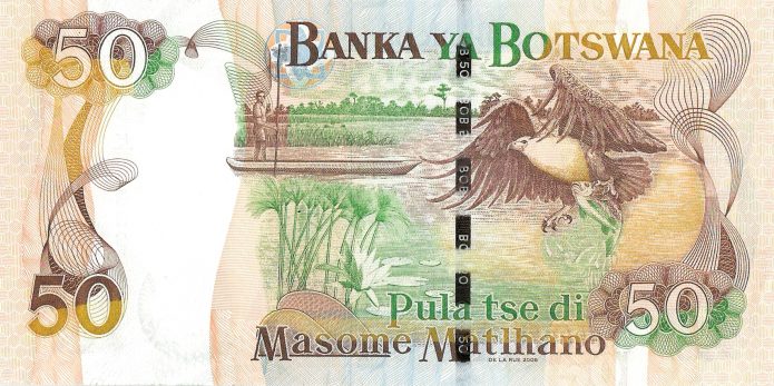 Botswana new 50-pula note (B122a) confirmed – BanknoteNews