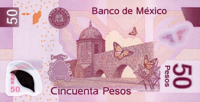 Mexico new 50-peso polymer note (B705a) confirmed – BanknoteNews