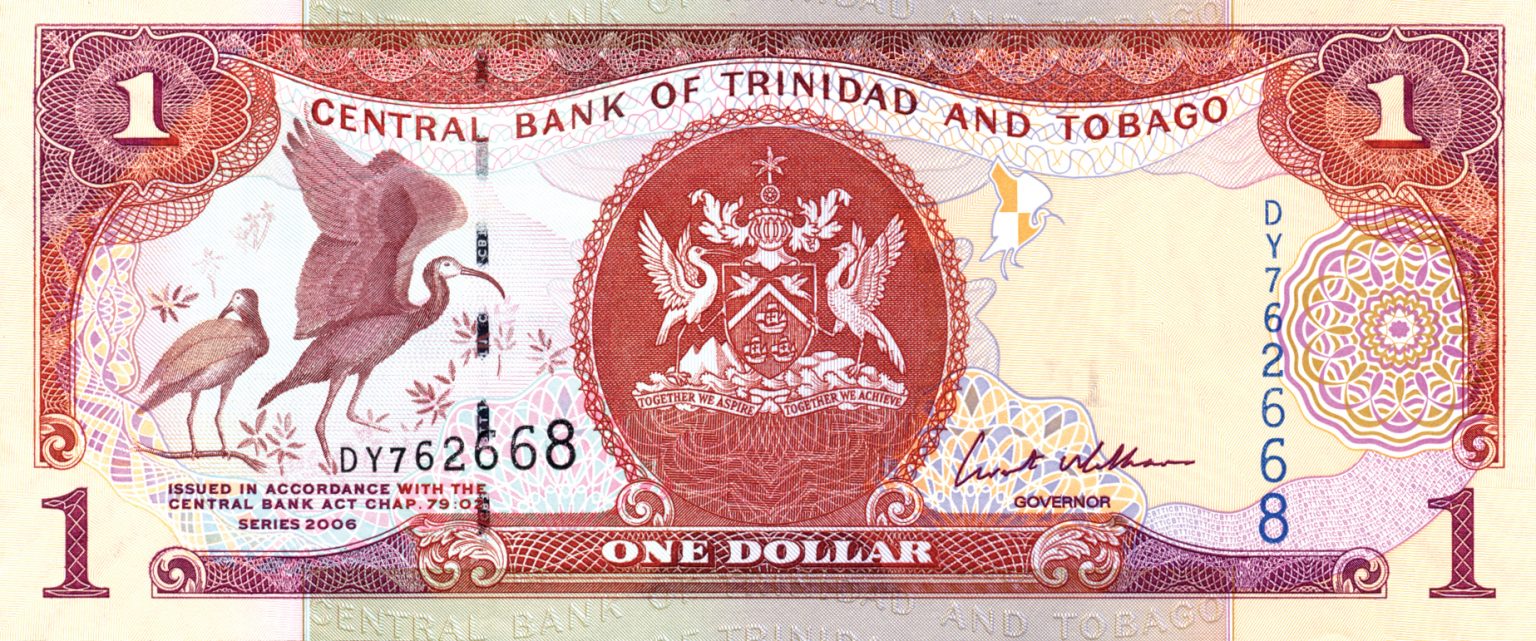 Trinidad and Tobago new 1-dollar note (B221a) confirmed – BanknoteNews