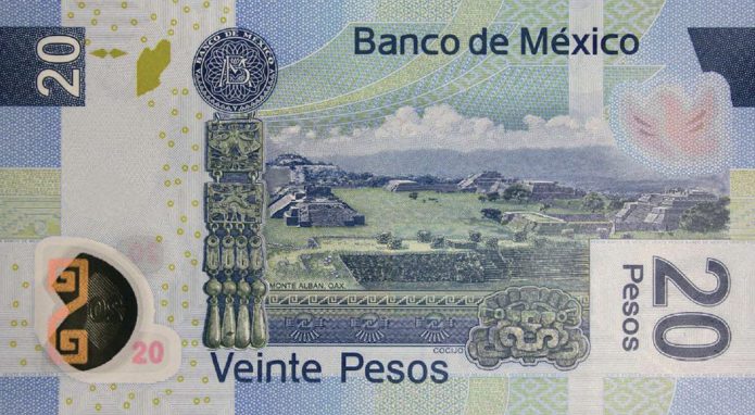 Mexico new 20-peso polymer note (B704a) confirmed – BanknoteNews