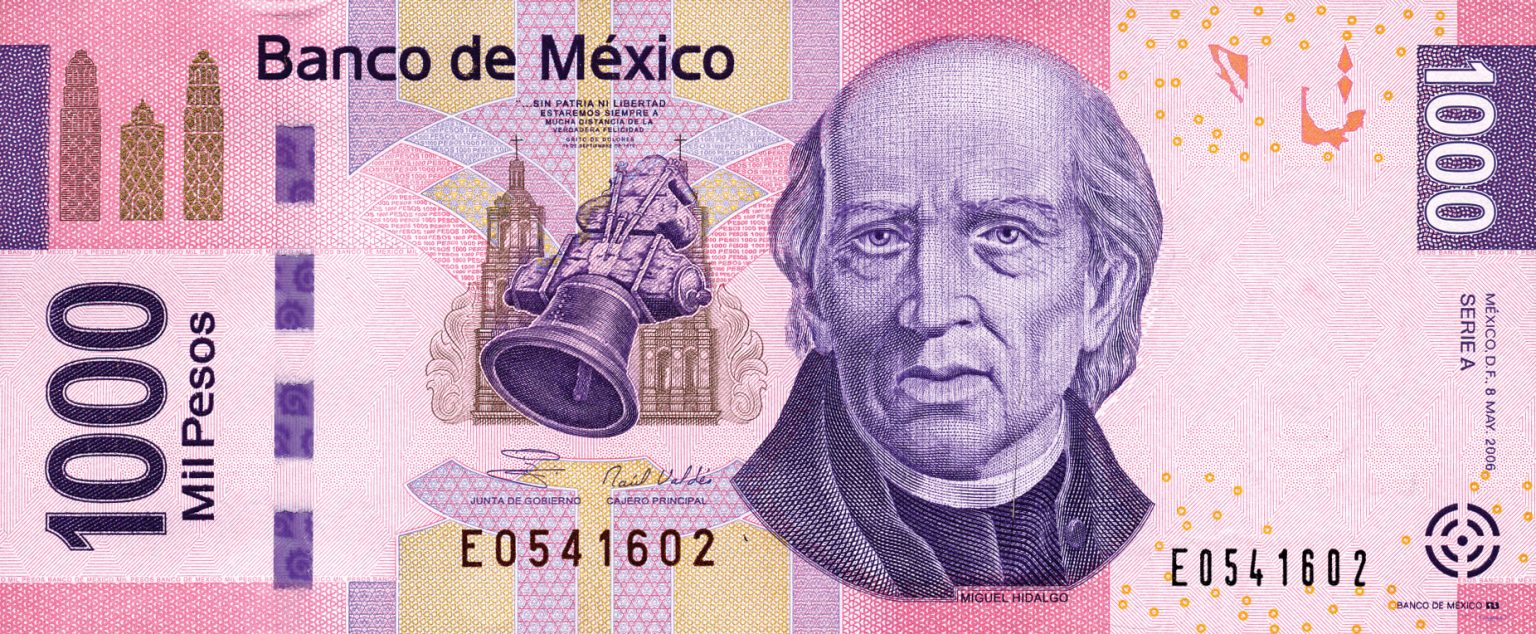 Mexico new 1,000-peso note (B709a) confirmed – BanknoteNews