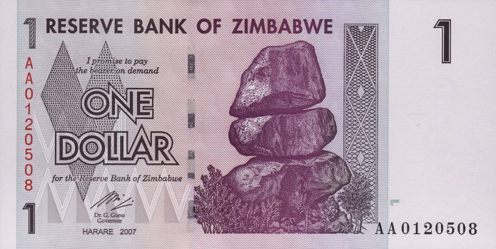 Zimbabwe new note family (B156a – B162a) confirmed – BanknoteNews