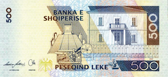 Albania new sig/date (2007) 500-lek note (B317b) confirmed – BanknoteNews