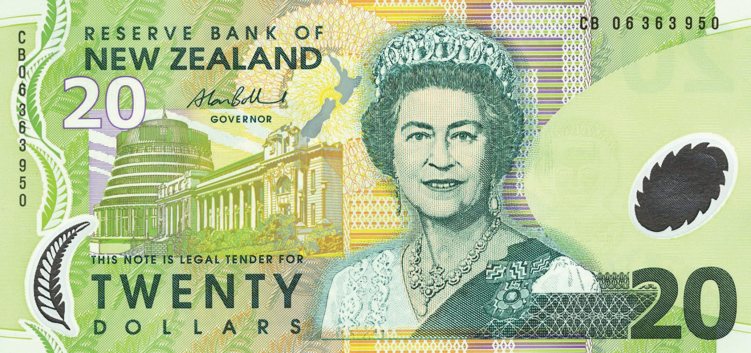 New Zealand new date (2006) 20-dollar note (B133e) confirmed – BanknoteNews