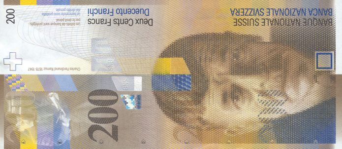 Switzerland new date (2006) 200-franc note (B353c) confirmed – BanknoteNews