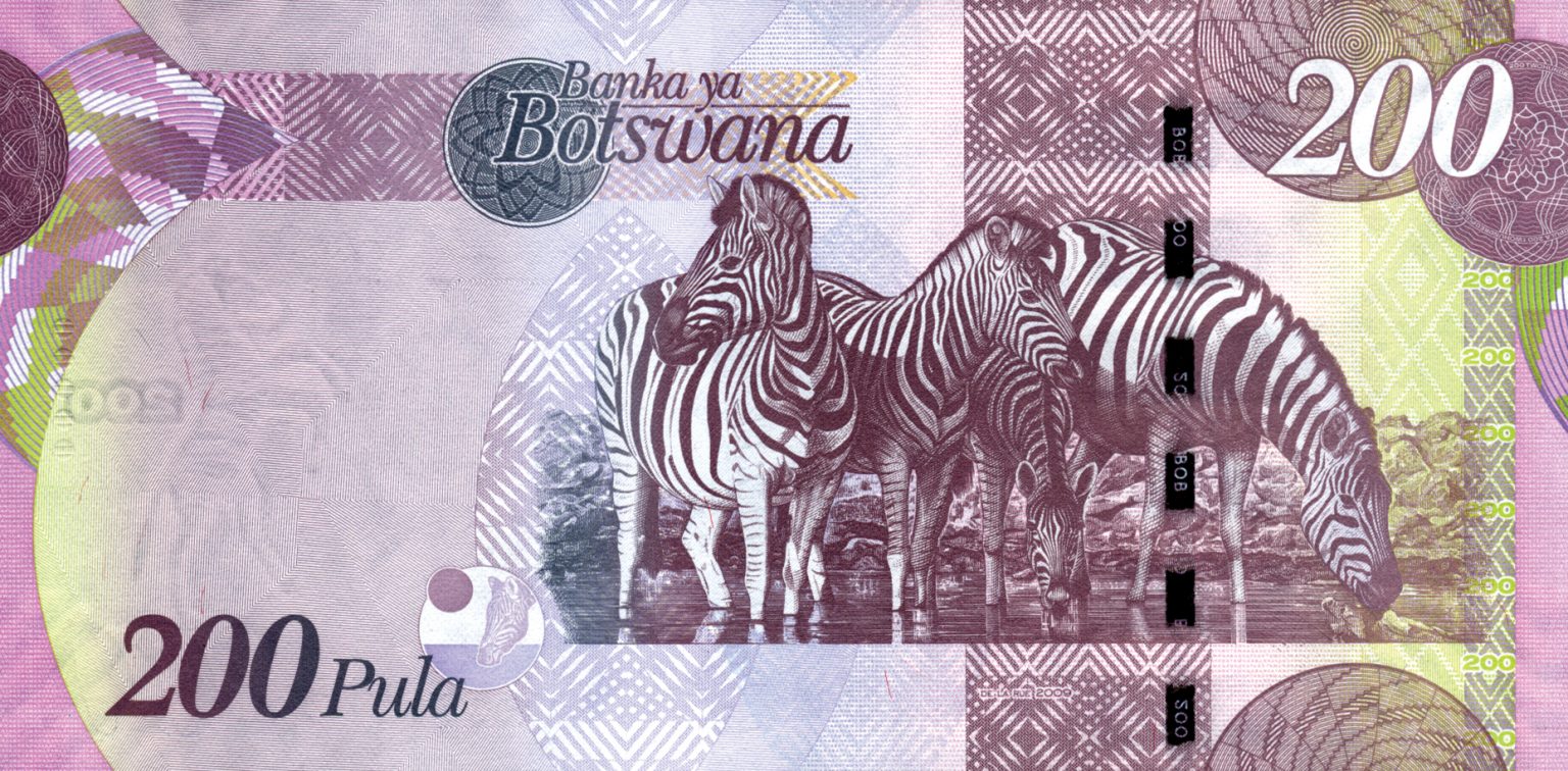 Botswana new note family (B124a – B128a) confirmed – BanknoteNews