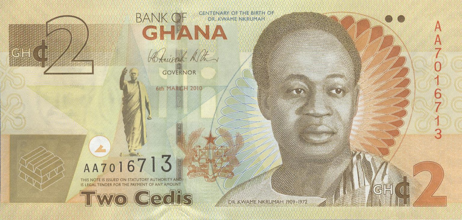 Ghana new 2-cedi note (B150a) confirmed – BanknoteNews