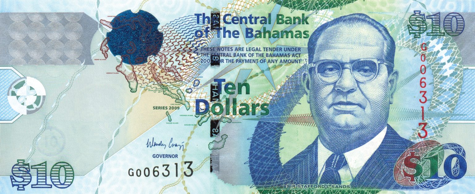 Bahamas new 10-dollar note (B340a) confirmed – BanknoteNews