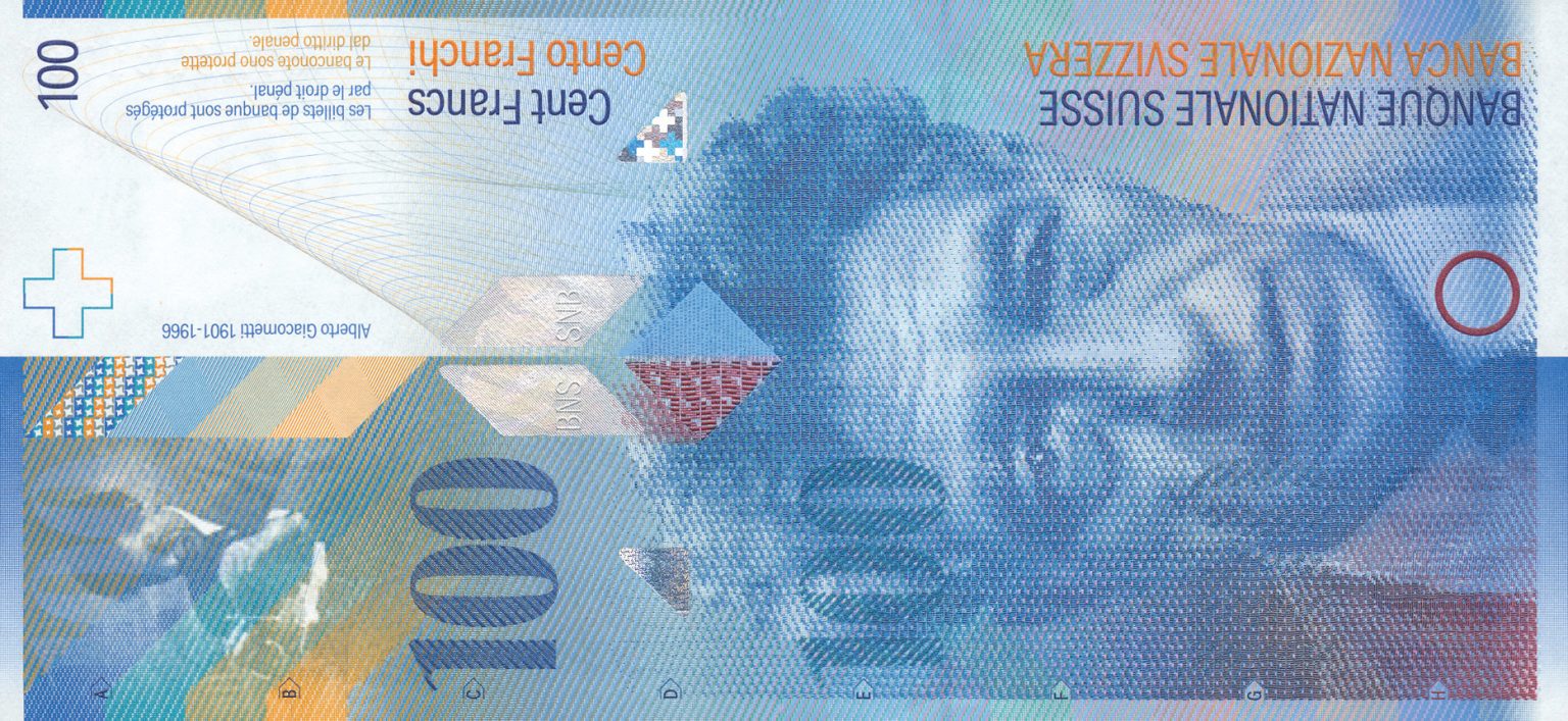 Switzerland new sig/date (2007) 100-franc note (B352h) confirmed ...