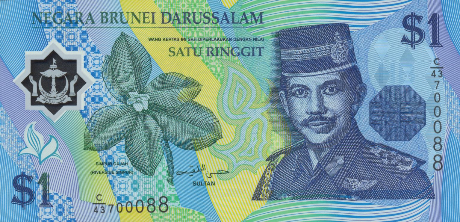 Brunei new date (2008) 1-dollar note (B122c) confirmed – BanknoteNews