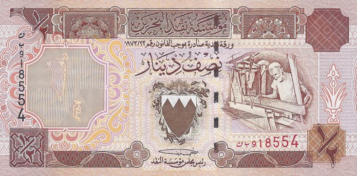 Bahrain new variety 1/2-dinar note (B212c) confirmed – BanknoteNews