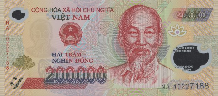 Vietnam new date (2010) 200,000-dong note (B347d) confirmed – BanknoteNews