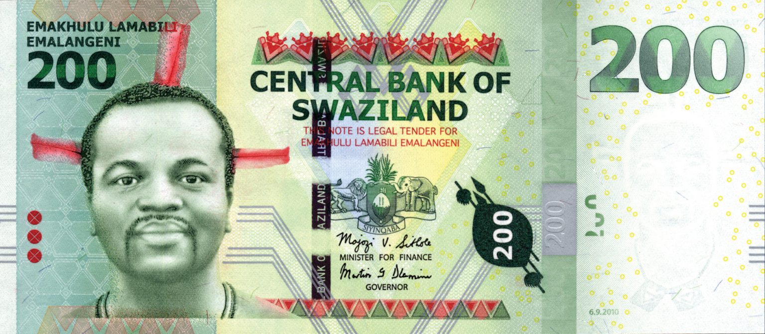 Swaziland new 100- and 200-lilangeni notes (B234a and B235a) confirmed ...