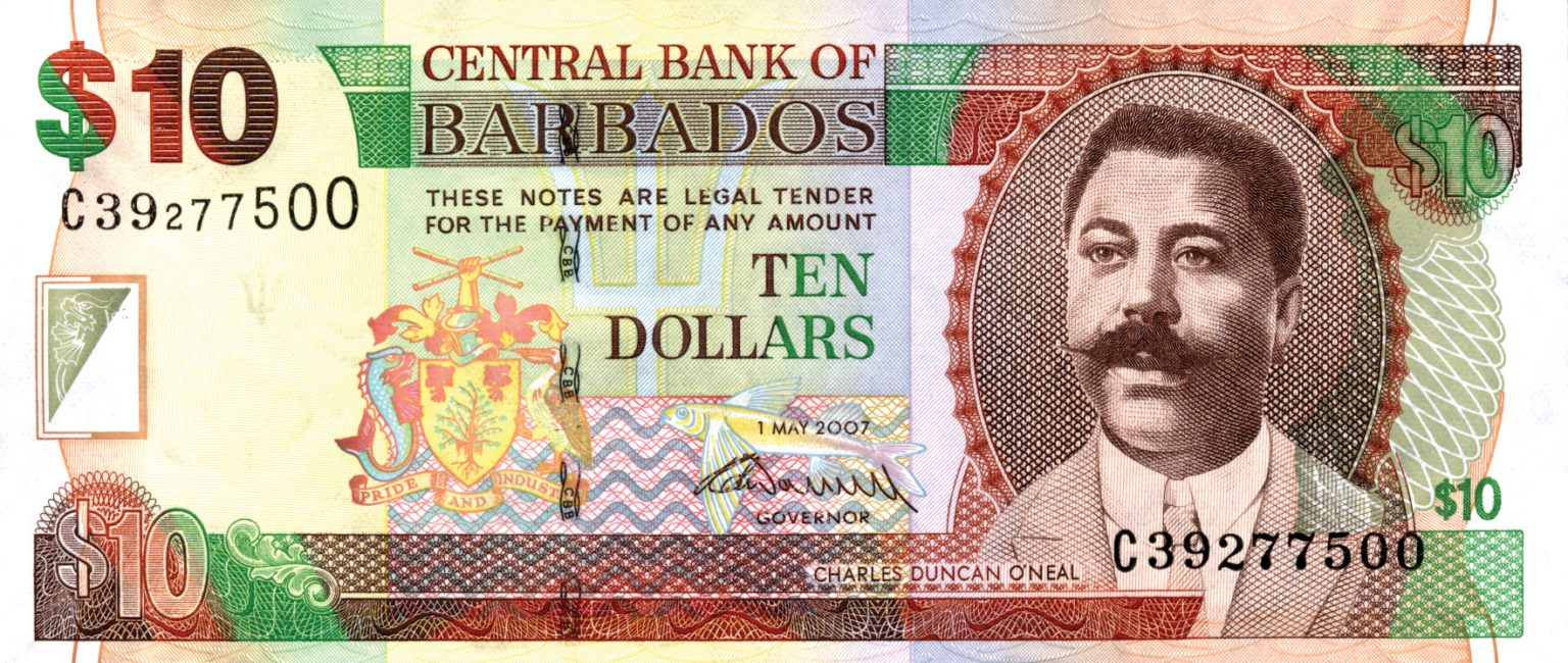 Barbados new signature 10-dollar note (B227b) confirmed – BanknoteNews