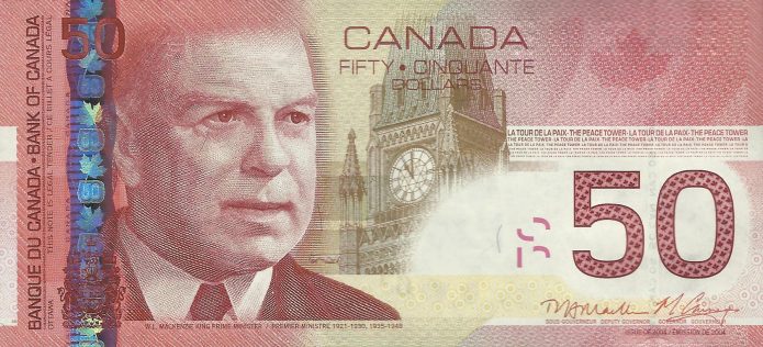 Canada new sig/date (2011) 50-dollar note (B369d) confirmed – BanknoteNews