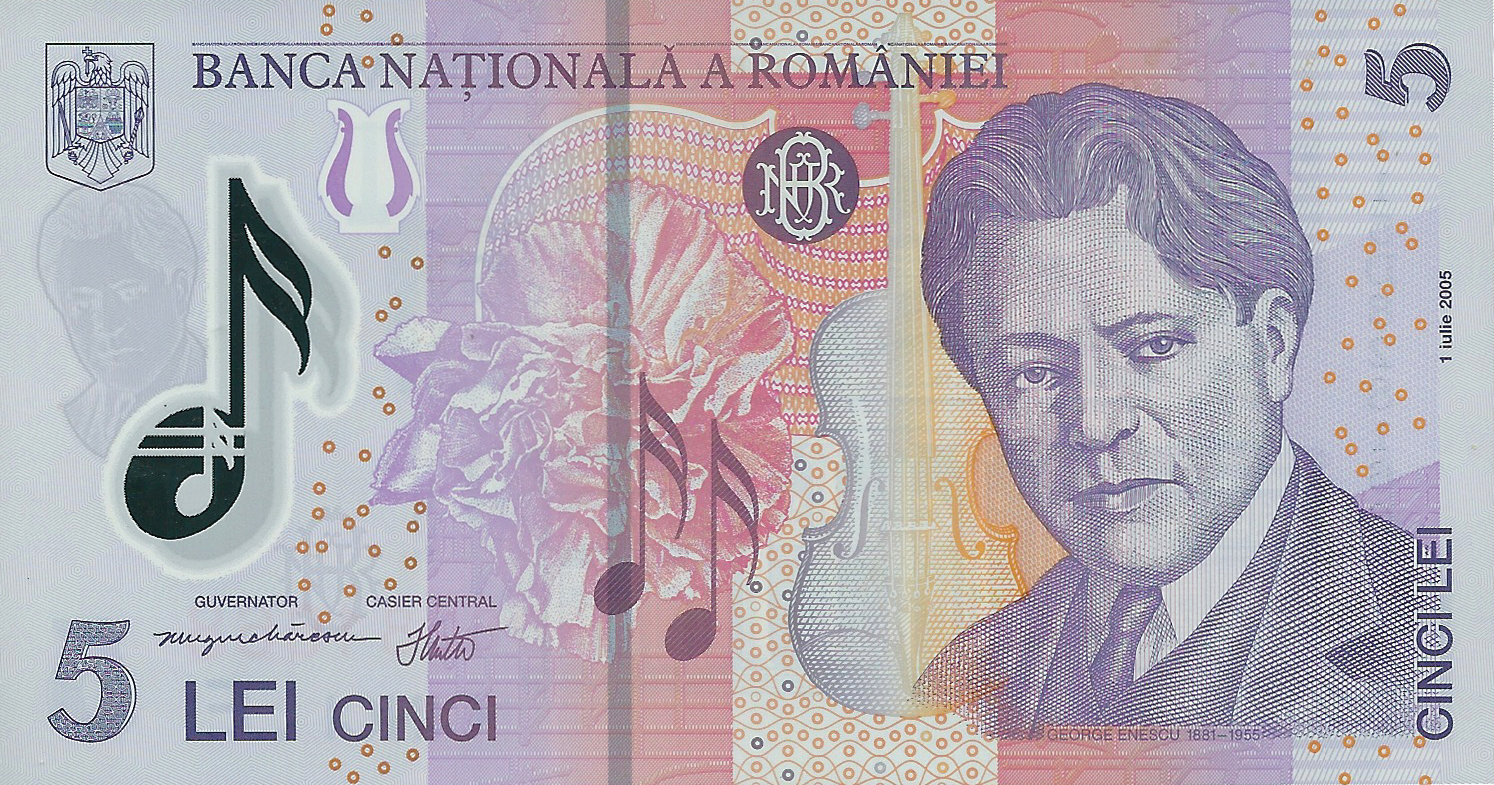 Romania new date (2011) 5-leu note (B279e) confirmed – BanknoteNews