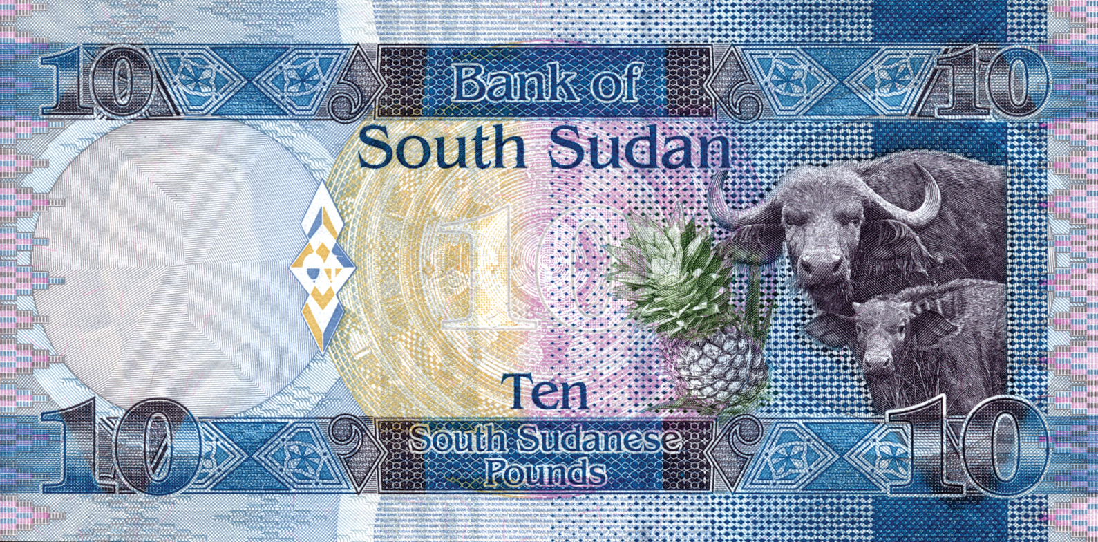 South Sudan new pound notes (B105 – B110) introduced on 18.07.2011 ...