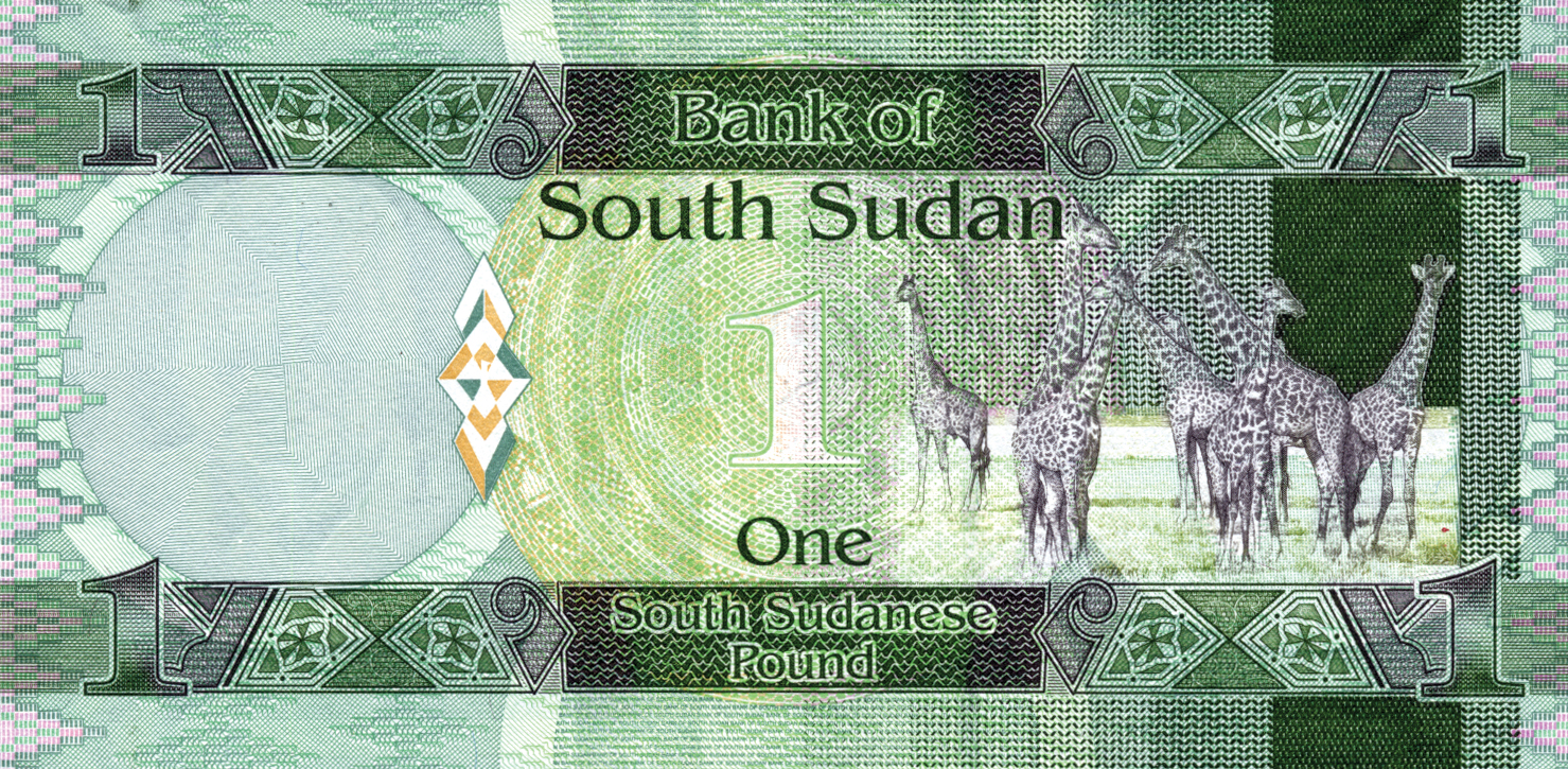 South Sudan new pound notes (B105 – B110) introduced on 18.07.2011 ...