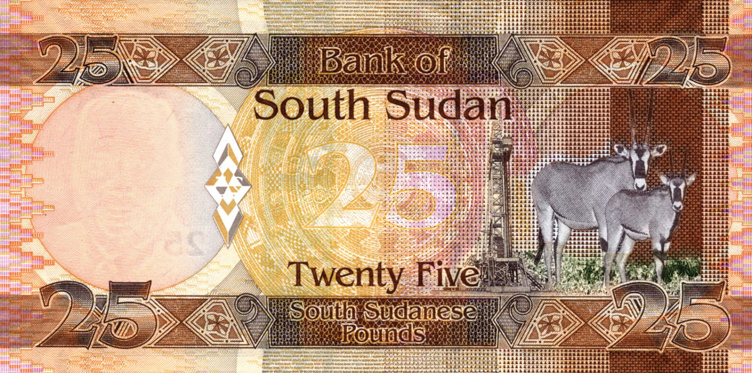 South Sudan new pound notes (B105 – B110) introduced on 18.07.2011 ...