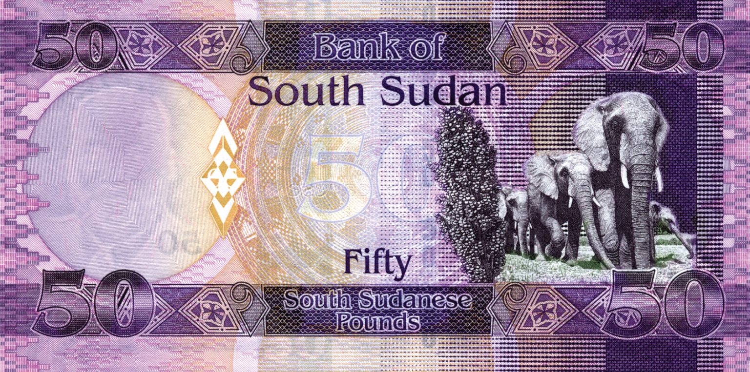 South Sudan new pound notes (B105 – B110) introduced on 18.07.2011 ...