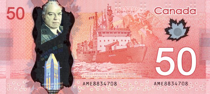 Canada new 50-dollar polymer note (B374a) confirmed – BanknoteNews