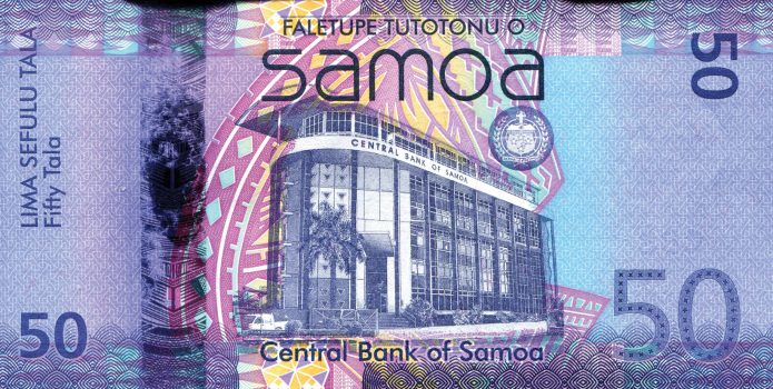 Samoa new 50-tala commemorative note (B120a) confirmed – BanknoteNews