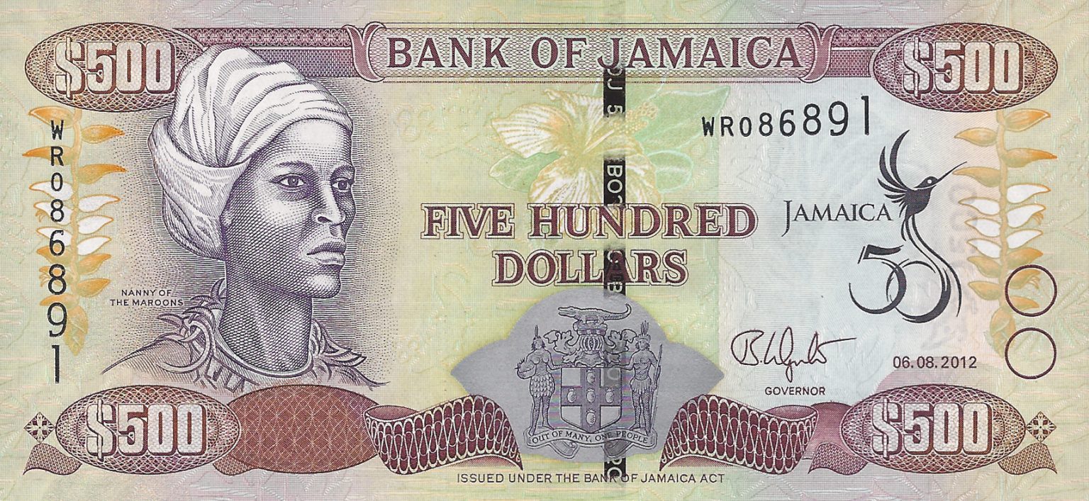 Jamaica new 2012 commemorative notes (B244 – B248) confirmed – BanknoteNews