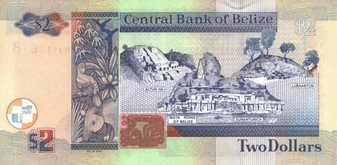 Belize new sig/date (01.11.2011) 2-dollar note (B324d) confirmed ...