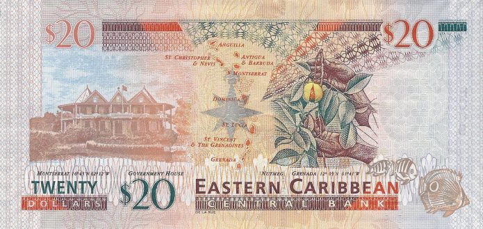 East Caribbean States new 10- and 20-dollar notes (B236a and B237a ...