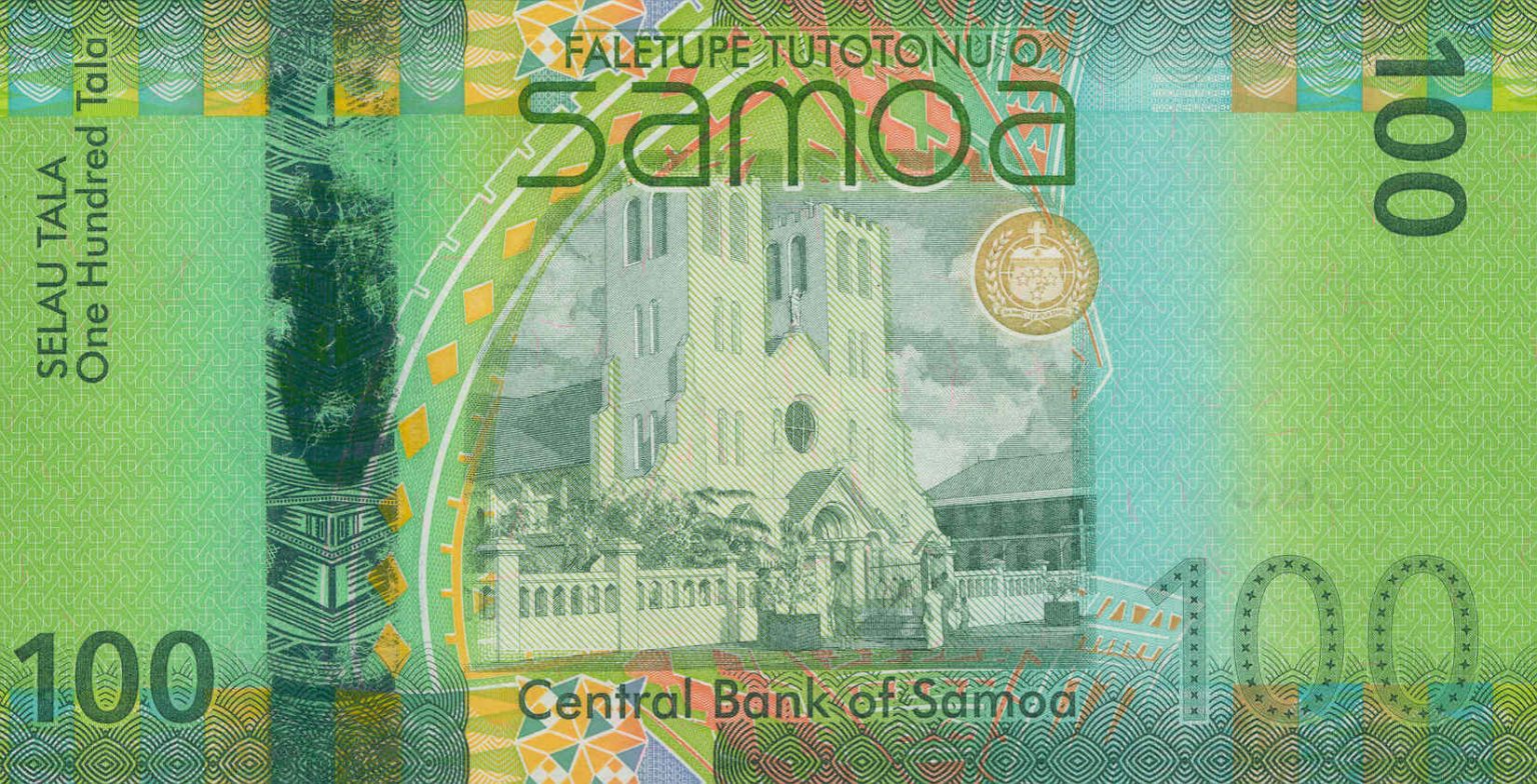 Samoa new 100-tala note (B119a) confirmed – BanknoteNews
