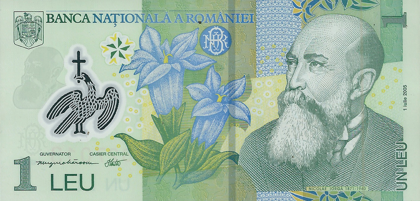 Romania new date (2013) 1-leu note (B278h) confirmed – BanknoteNews