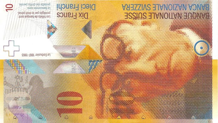 Switzerland new sig/date (2010) 10-franc note (B349f) confirmed ...