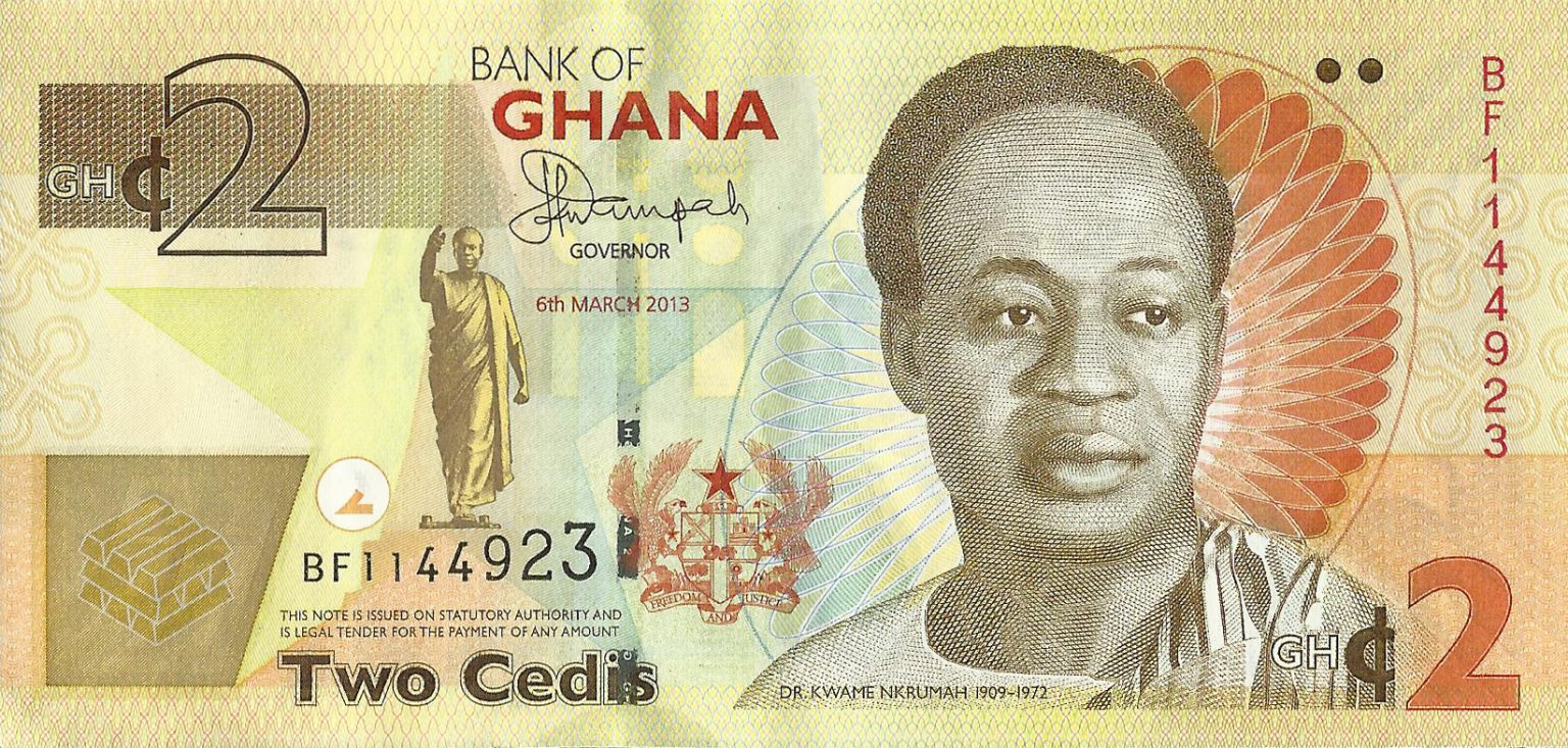 Ghana new 2-cedi note (B152a) confirmed – BanknoteNews