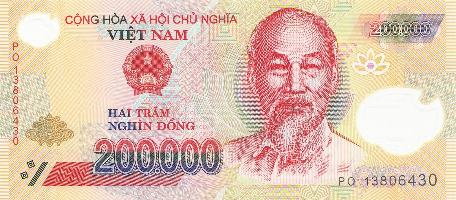 Vietnam new date (2013) 200,000-dong note (B347f) confirmed – BanknoteNews