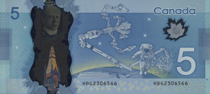 Canada new 5-dollar note (B371a) confirmed – BanknoteNews