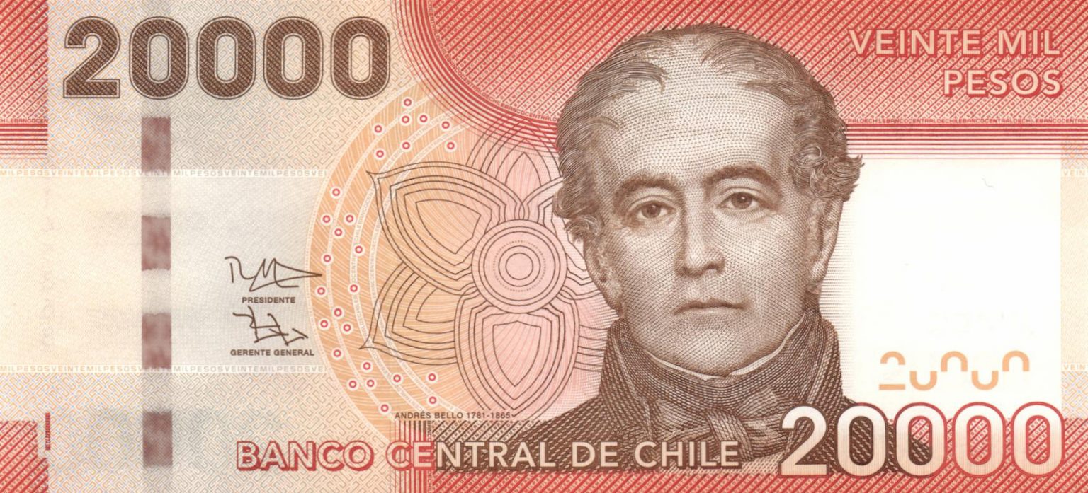 Chile new date (2013) 20,000-peso note (B300d) confirmed – BanknoteNews