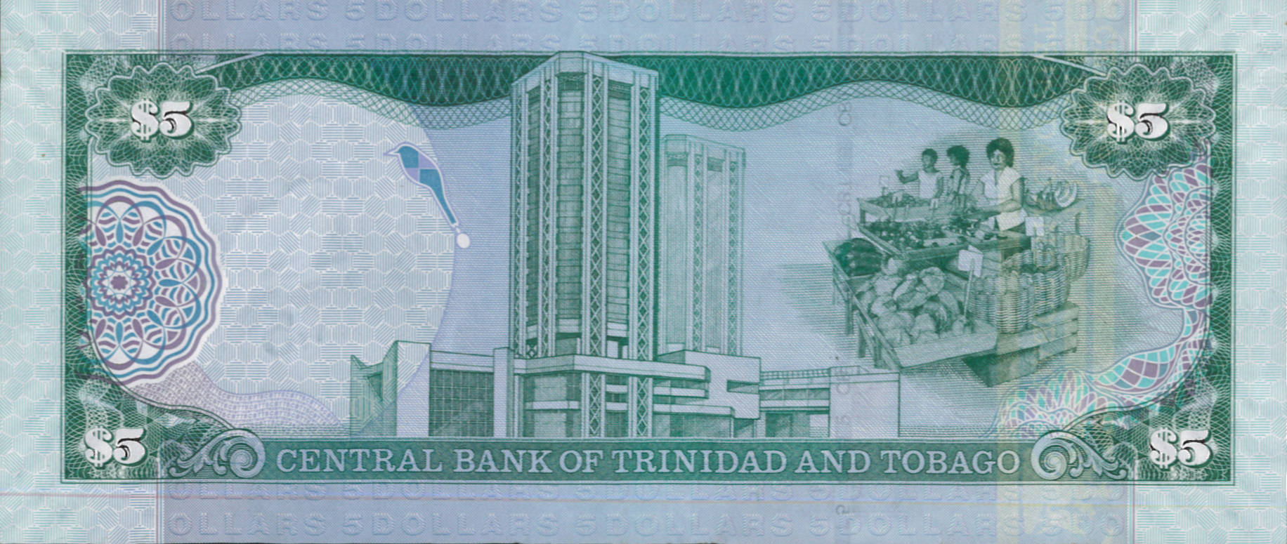 Trinidad and Tobago new 5-dollar note (B229a) confirmed – BanknoteNews