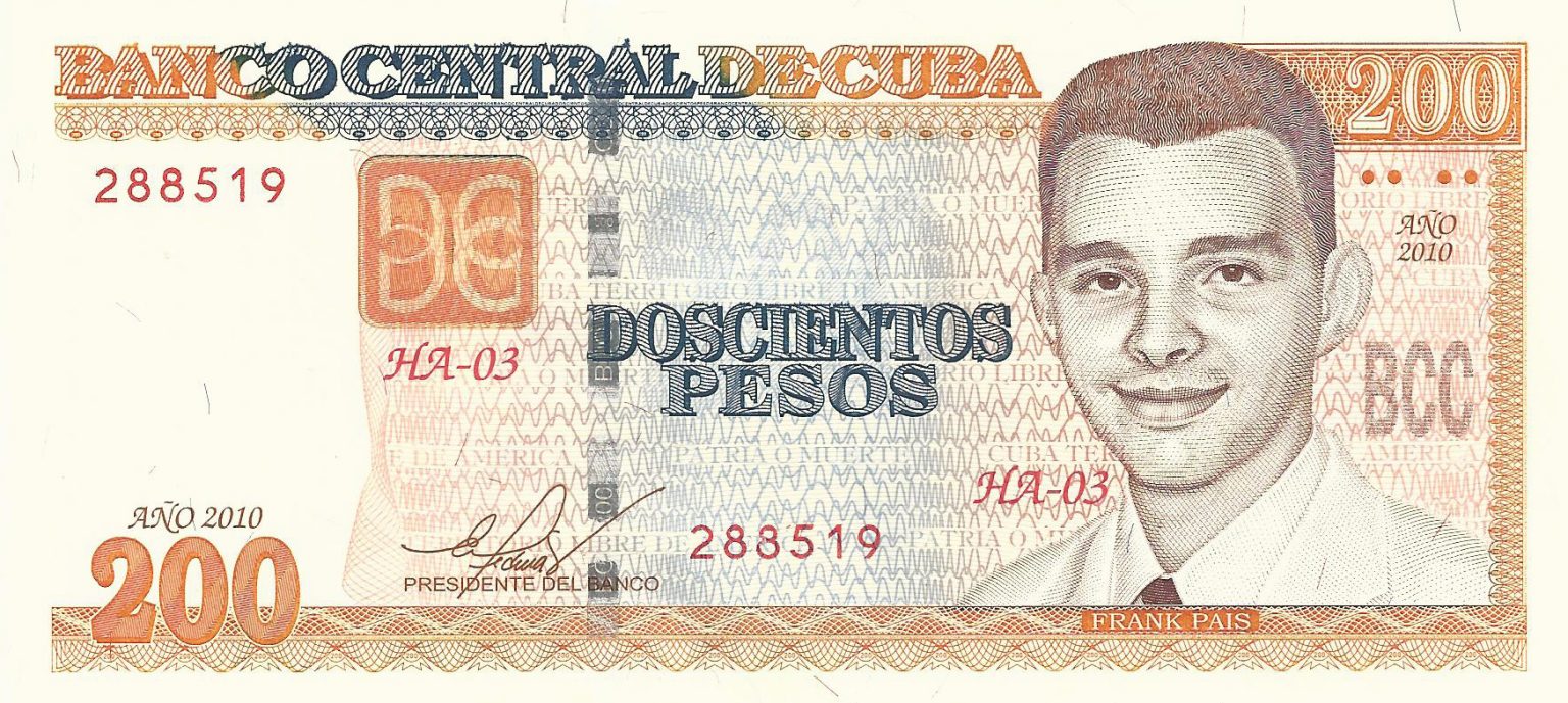 Cuba new 200-, 500-, and 1,000-peso notes (B916a – B918a) confirmed ...