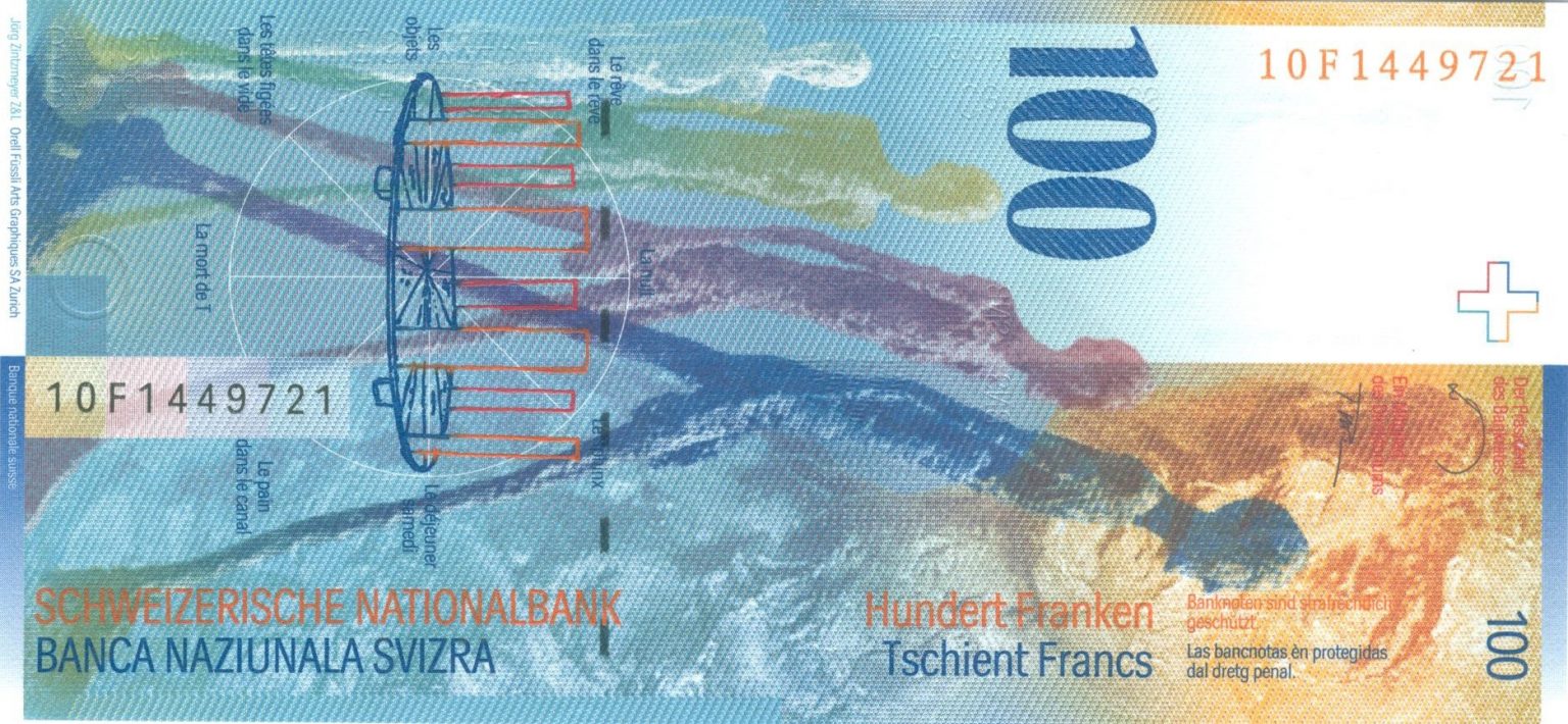Switzerland new sig/date (2010) 100-franc note (B352i) confirmed ...