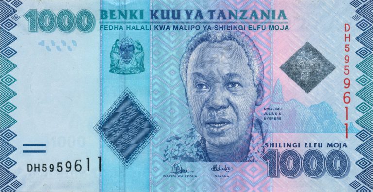 Tanzania new sig/date (2015) 1,000-shilling note (B140b) confirmed ...