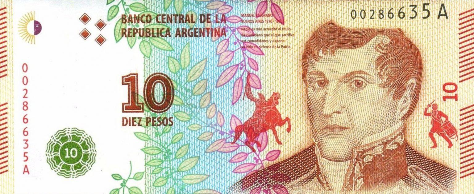 Argentina new 10-peso note (B416a) confirmed – BanknoteNews