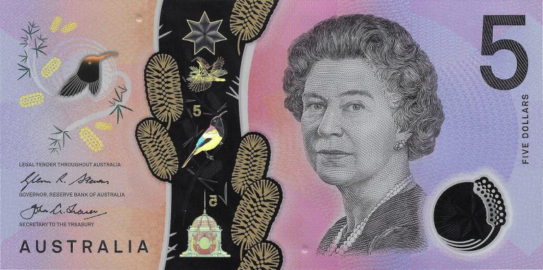 Australia new 5-dollar note (B230a) confirmed – BanknoteNews