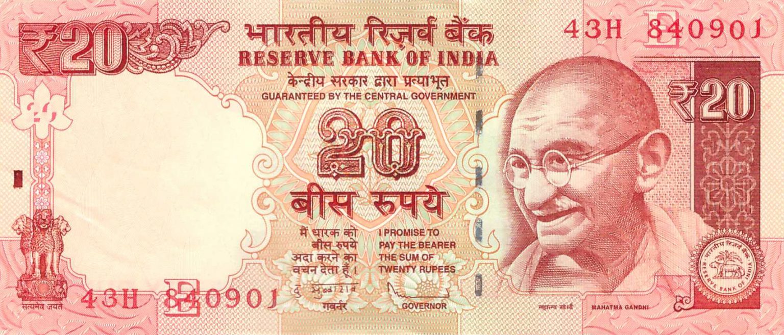 India new signature 20-rupee note (B287c2) confirmed – BanknoteNews