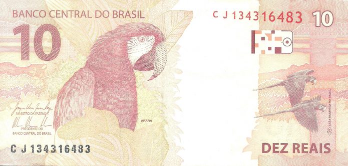 Brazil new signature 10-real note (B876b) confirmed – BanknoteNews