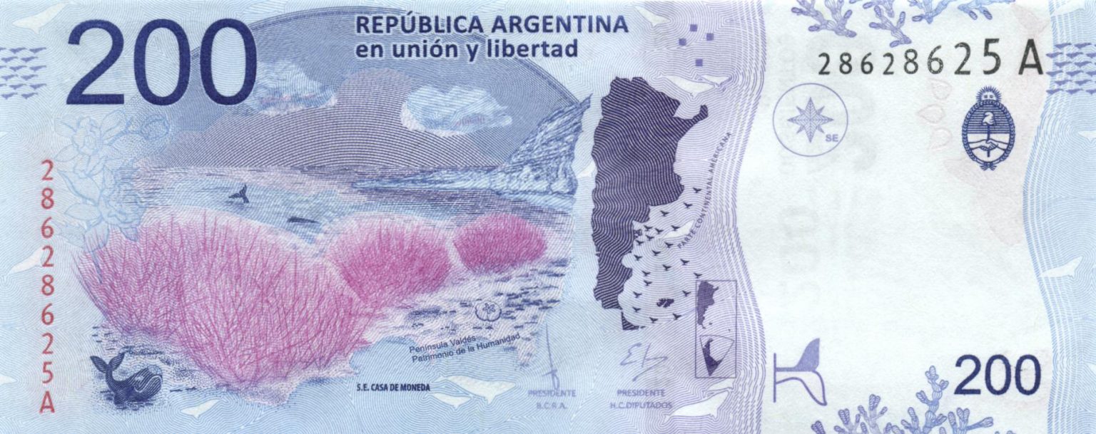 Argentina new 200-peso note (B420a) confirmed – BanknoteNews