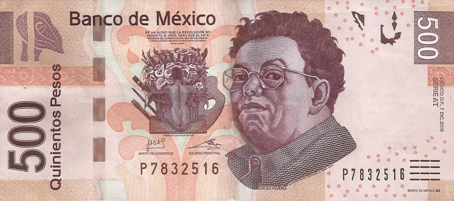 Mexico new date (07.12.2015) 500-peso note (B708k) confirmed – BanknoteNews