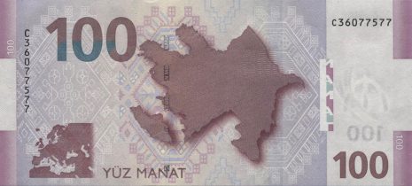 Azerbaijan new 100-manat note (B406a) confirmed – BanknoteNews