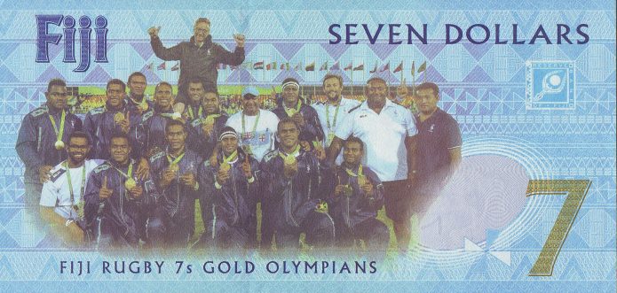Fiji new 7-dollar Rugby 7 commemorative note (B531a) confirmed ...