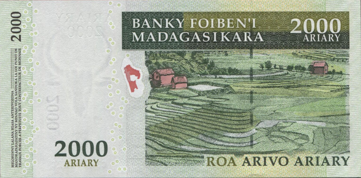 Madagascar new signature 2,000-ariary note (B327c) confirmed – BanknoteNews