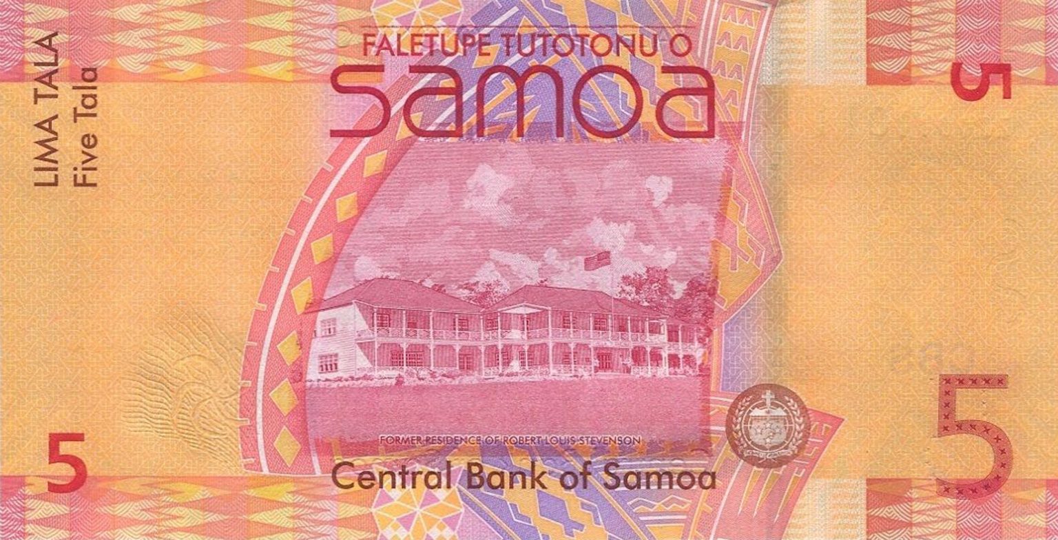 Samoa new signature 5-tala note (B113c) confirmed – BanknoteNews